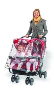 babyroues twin stroller weathershield/raincover