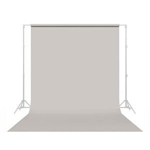 savage seamless paper photography backdrop - color #57 gray tint, size 107 inches wide x 36 feet long, backdrop for youtube videos, streaming, interviews and portraits - made in usa