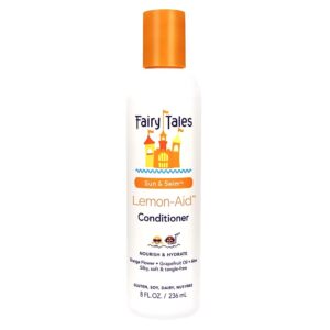 fairy tales swimmer conditioner for kids - 8 oz | made with natural ingredients in the usa | replenish and restore from chlorine and salt damage | no parabens, sulfates, or synthetic dyes