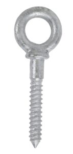 koch 107100 forged eye bolt, shoulder screw eye, 1/2 by 3-1/4 inch, galvanized