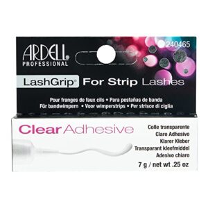 ardell lashgrip strip adhesive, clear, 0.25 ounce