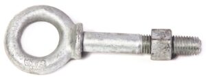 koch 106120 forged shoulder eye bolt with nut, 1/2 by 6, galvanized