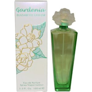 elizabeth taylor gardenia | eau de parfum spray | fragrance for women | floral, green, and musky scent | 100 ml / 3.3 fl oz