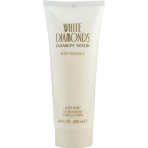 white diamonds by elizabeth taylor body wash 6.8 oz for women