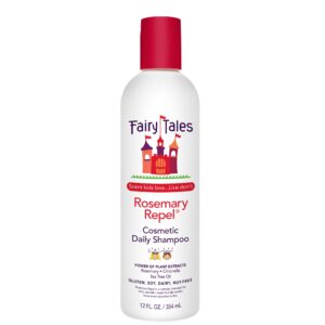 fairy tales rosemary repel daily kids shampoo– kids like the smell, lice do not, 12 fl oz. (pack of 1)