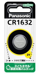 panasonic cr1632 3v lithium coin battery