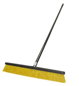 carrand 93071 24" garage sweep broom with 60" handle