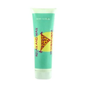 no scream cream relax and wax - net wt 1oz