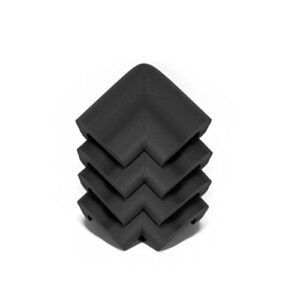 kidkusion jumbo corner cushion, black