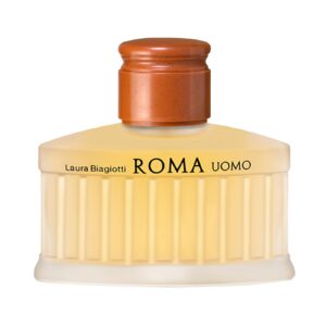 laura biagiotti roma for men - classic and elegant scent - opens with grapefruit, bergamot and basil - reveals your seductive and masculine side - perfect for date night - 2.5 oz edt spray