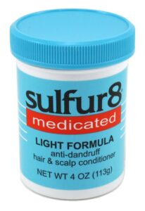 sulfur 8 medicated light formula conditioner, 4 ounce (80138)