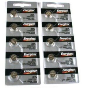 10 395 / 399 energizer watch batteries sr927sw sr927w