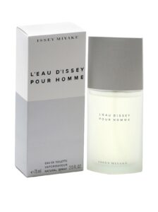 issey miyake men's l'eau d'issey homme eau de toilette spray, 2.5 fl. oz.