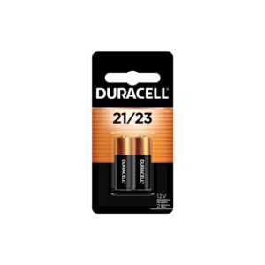 duracell - 21/23 12v specialty alkaline battery - long lasting battery - 2 count (pack of 1)