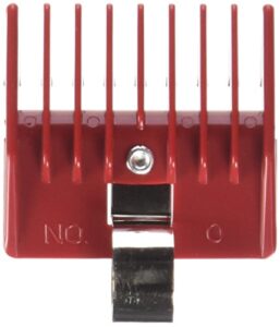 speed-o-guide spg0317 no 0 clipper comb, red