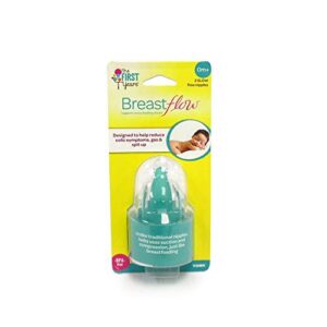 the first years 2 pack breastflow stage 1 slow flow nipple