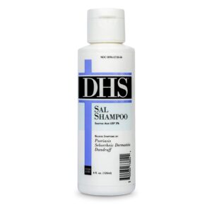 dhs sal shampoo 4 oz, pack of 1