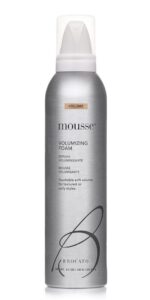 brocato mousse volumizing foam by beautopia hair: natural volume soft styling foam for curly and textured hair - 8.5 oz