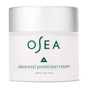 osea advanced protection face cream 1oz - hydrating face moisturizer - clean beauty with naturally derived bio-retinol - vegan & cruelty-free - face cream for dry skin - seaweed skincare