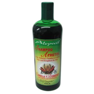 apretol shampoo canela y romero (cinnamon and rosemary shampoo)