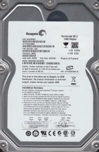 seagate barracuda es 1 tb 7200rpm sata 3gb/s 32 mb cache 3.5 inch internal hard drive st31000340ns-bare drive