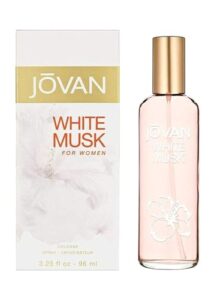 white musk by jovan for women, cologne spray, 3.25-ounce bottle