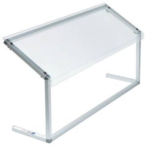 carlisle foodservice products sneeze guard single sided for catering, buffets, restaurants, plastic, 72 inches, clear