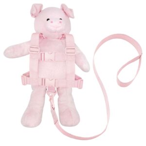 goldbug - animal 2 in 1 child safety harness - pig