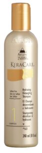 keracare hydrating detangling shampoo 8 oz - moisturize, detangle and soften hair - remove excess oil - minimize hair breakage - superior detangling