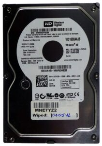 wd blue 160 gb desktop hard drive: 3.5 inch, 7200 rpm, pata, 8 mb cache - wd1600aajb