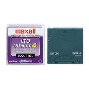 maxell 22919700 lto-4 ultrium 800gb/1.6tb tape cartridge - single