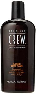 american crew body wash for men, tea tree leaf oil, 15.2 fl oz