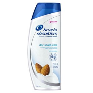 head and shoulders, dry scalp care with almond oil, anti-dandruff, 23.7 oz