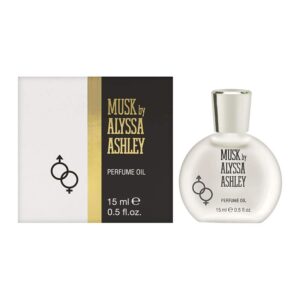 alyssa ashley musk by alyssa ashley for women. perfume oil 0.5 oz.