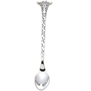 reed and barton silver safari silverplate baby feeding spoon, 0.15 lb, metallic