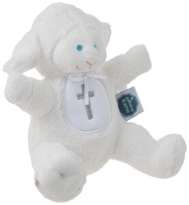 mary meyer christening lamb blanket - 14 inches