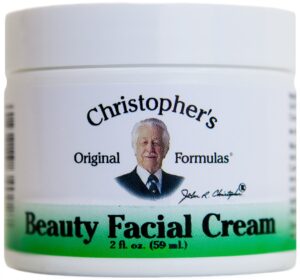 christopher's formulas beauty facial cream, 2 ounce