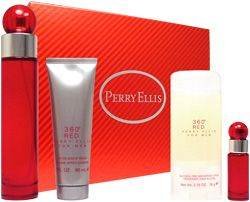 360 red for men by perry ellis after shave balm, 3-ounce