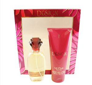 design by paul sebastian for women. set-eau de parfum spray 3.4 oz & body lotion 6.6 oz