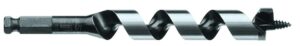 ideal electrical 35-892 resi-master™ 7-1/2 in. ship auger – 5/8 in. drill bit w/single-helix head