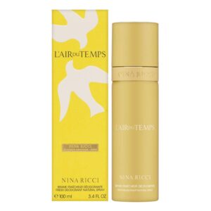 l'air du temps by nina ricci for women 3.4 oz deodorant spray