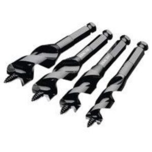 ideal electrical 35-868 mini utility bit augers 4-3/4 in. auger 1 in. drill bit single-helix head