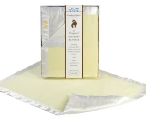 yellow comfort silkie security blanket ~ the original. the best. award winning.