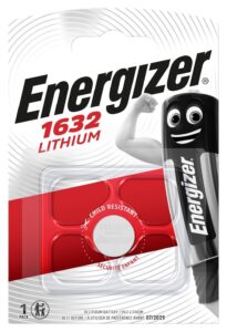 energizer lithium button cell 3v cr 1632