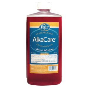 alkacare mouthwash & gargle, 16 oz.