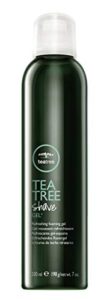 tea tree shave gel, refreshing foaming gel, for all skin types, 7 oz.