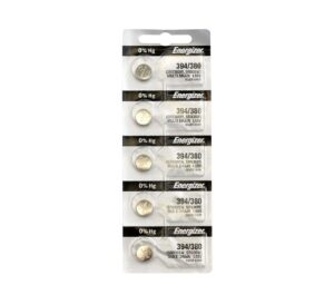 energizer 394 button cell silver oxide sr936sw watch battery pack of 5 batteries