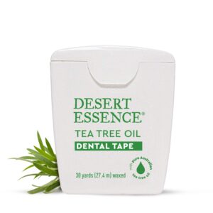 desert essence tea tree oil dental tape - 30 yds