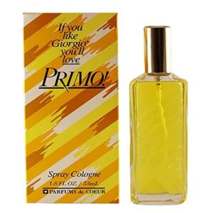 primo by parfums de coeur for women. cologne spray 1.8-ounce bottle