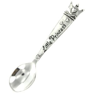 little princess pewter baby spoon